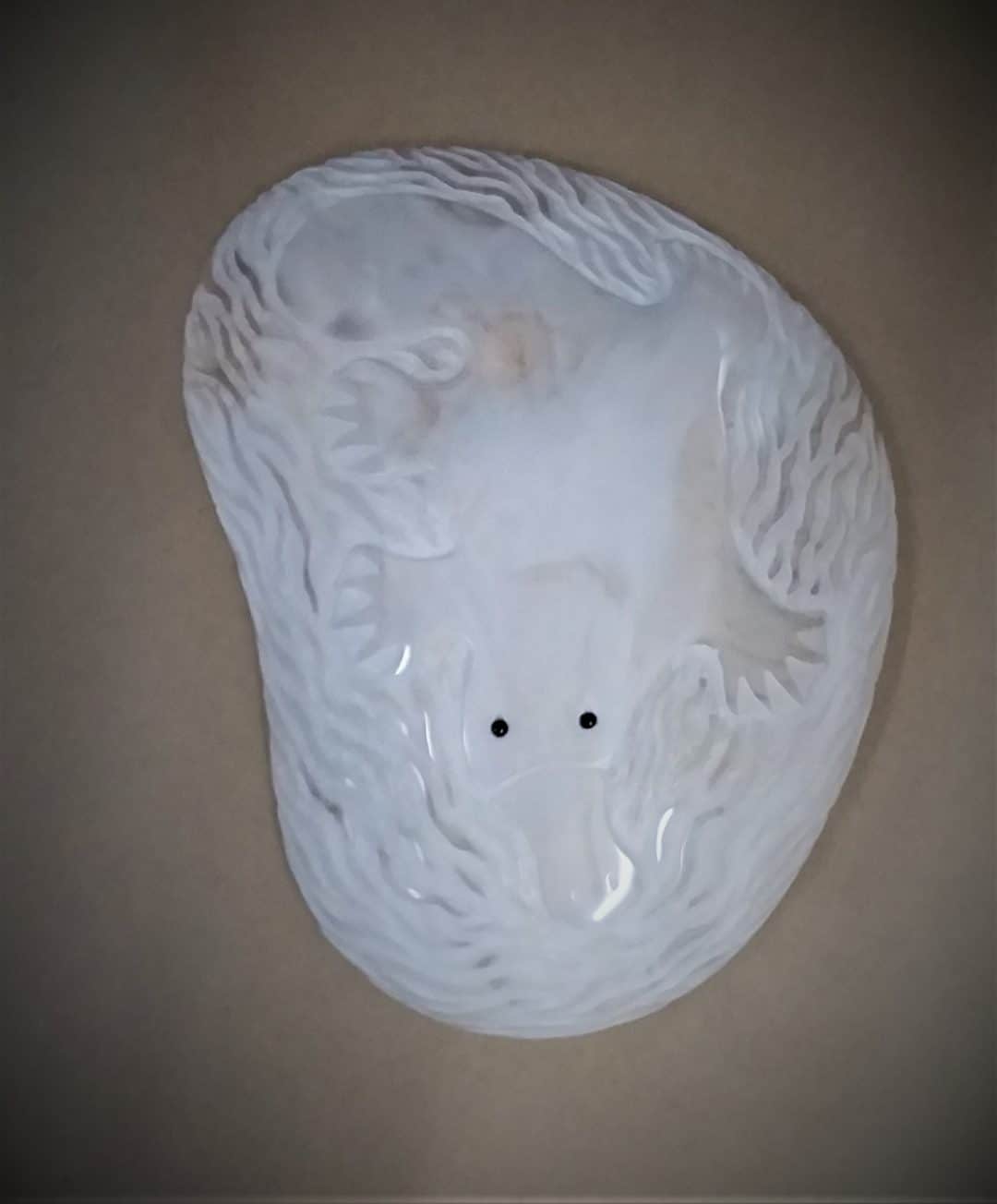 PLATYPUS RELIEF SPECIAL White Cast Marble | Foot Artworks
